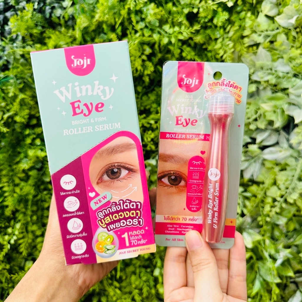 泰國JOJI SECRET YOUNG WINKY EYE BRIGHT & FIRM ROLLER SERUM 15M | 蝦皮購物