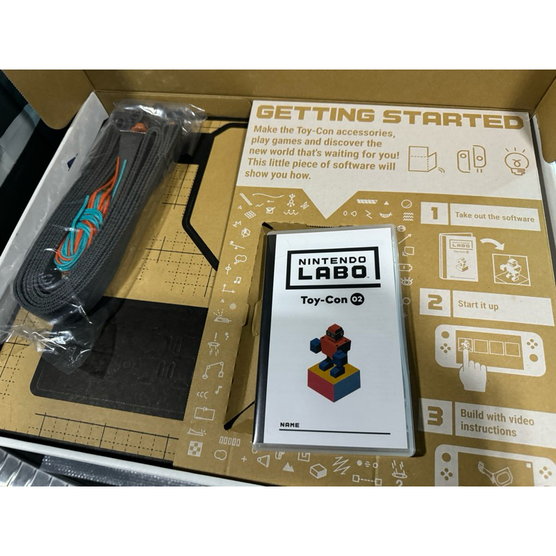 Switch LABO 近全新 $450（未使用，有些微褪色不影響使用，裡面都是新的） | 蝦皮購物