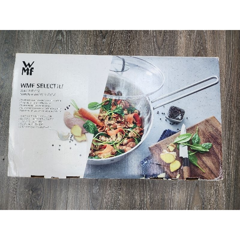 德國WMF 不鏽鋼單手中式炒鍋 30cm(含蓋) | 蝦皮購物
