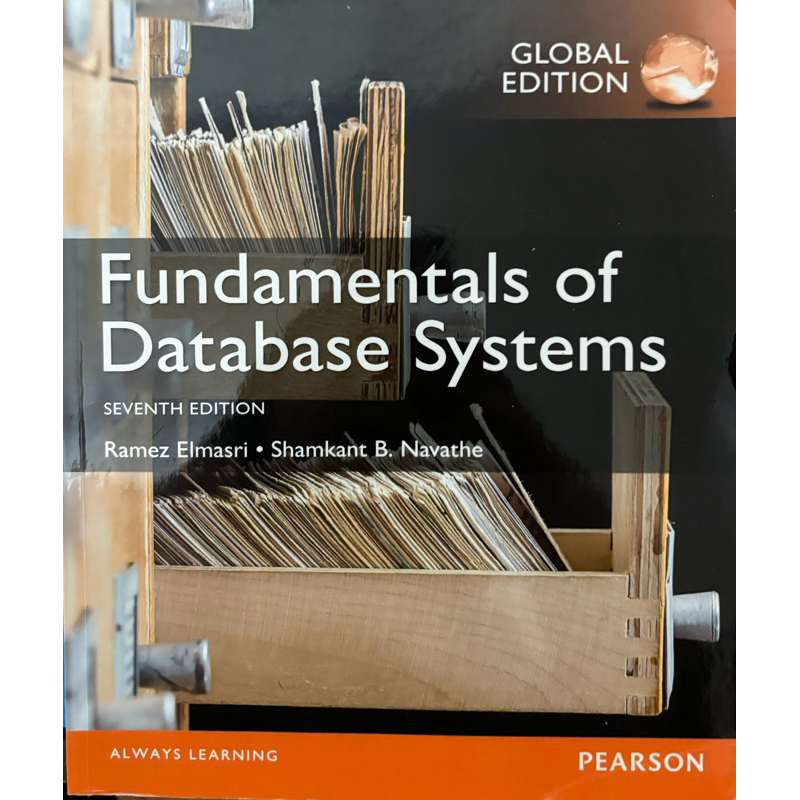 [二手]資料庫系統 Fundamentals of Database Systems, 7/E 近全新 | 蝦皮購物