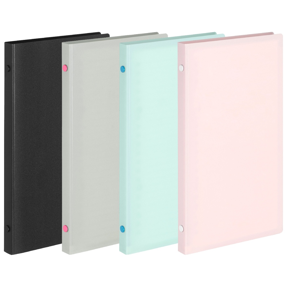 日本 maruman PUO 20孔 H夾 A5 6mm 橫條 超薄 黑粉灰藍色 F068 日本製 限量 售完為止 | 蝦皮購物