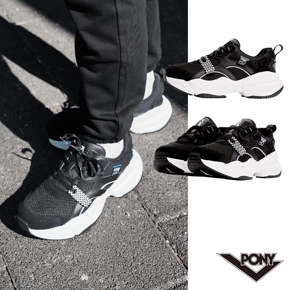 PONY NS501 潮流老爹鞋 厚底鞋 中性款-女鞋-男鞋-多色任選 (輕量Q彈大底) | 蝦皮購物