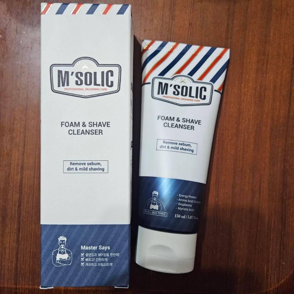 《全新》【過期品】韓國製造 M’SOLIC 極緻光采 美白保濕洗面乳 | 蝦皮購物