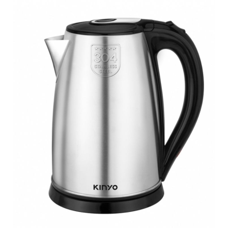 kinyo 1.8L不鏽鋼快煮壺 KIHP-1160 304不鏽鋼材質 1000W快速煮沸 多重安全防護 -【便利網】 | 蝦皮購物