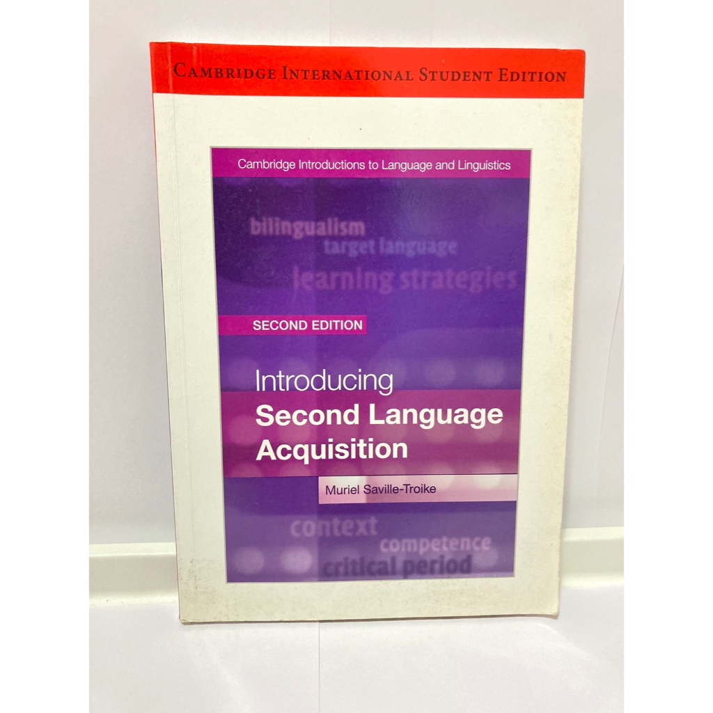 Introducing Second Language Acquisition-Second Edition (二手) | 蝦皮購物