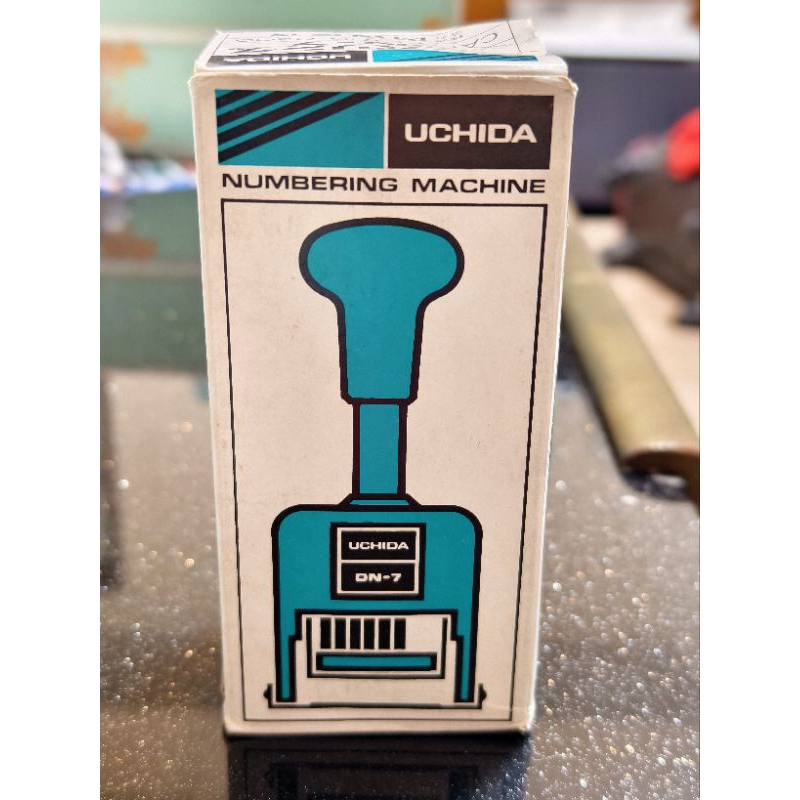 古董級日本製造內田UCHIDA自動號碼機DN-7（二手） | 蝦皮購物