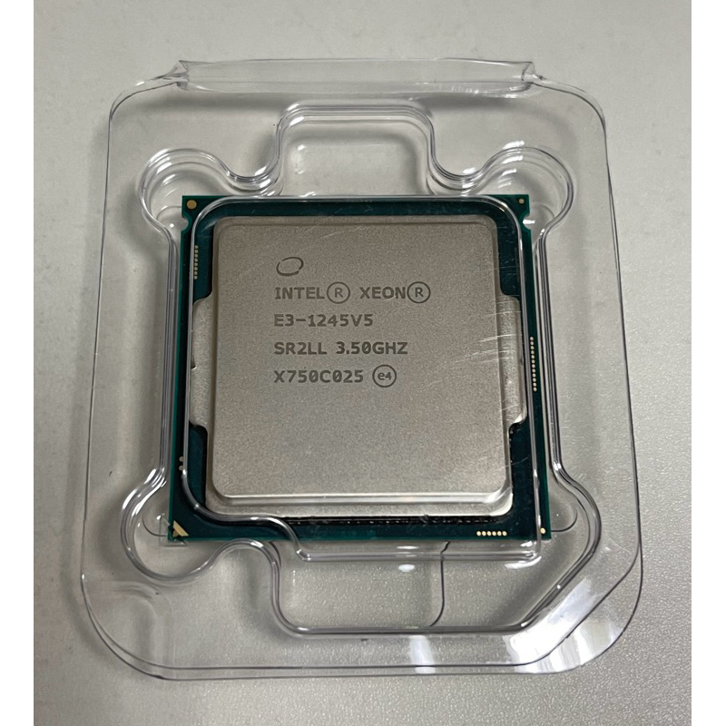 二手良品 英特爾 Intel® Xeon®處理器 E3-1245 v5 8M快取，3.50 GHz CPU 1151腳位 | 蝦皮購物