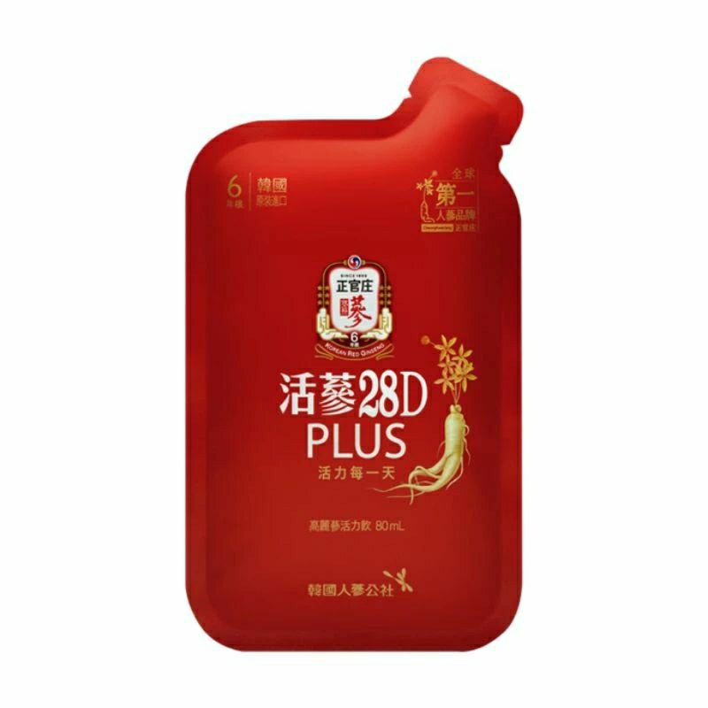 正官庄活蔘28D PLUS 隨身包80ml | 蝦皮購物