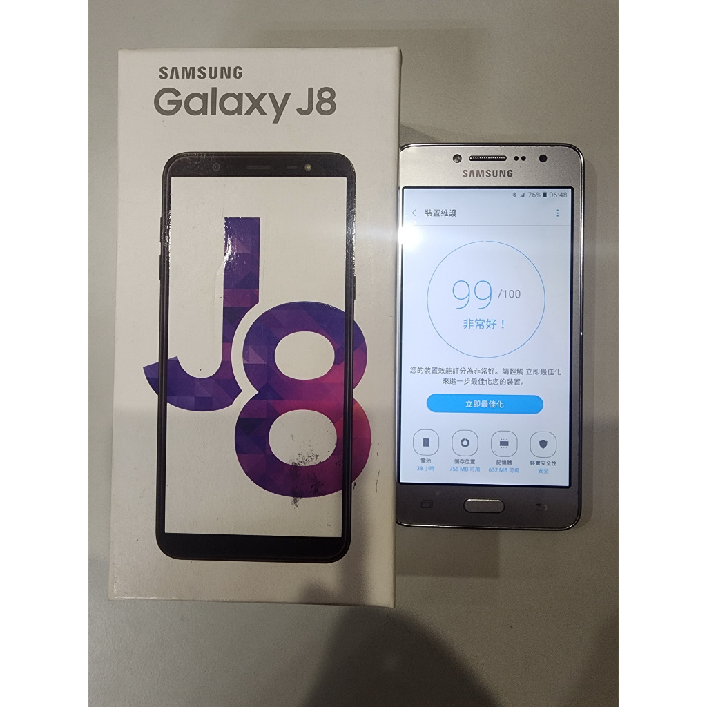 廉售 二手 SAMSUNG GALAXY J8 (SM-J810Y) 6吋 老人機 3G/32G | 蝦皮購物