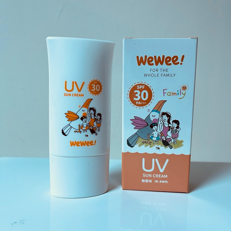 Wewee極潤植萃防曬乳 SPF30PA+++ 臉身體可用 小孩可用 | 蝦皮購物
