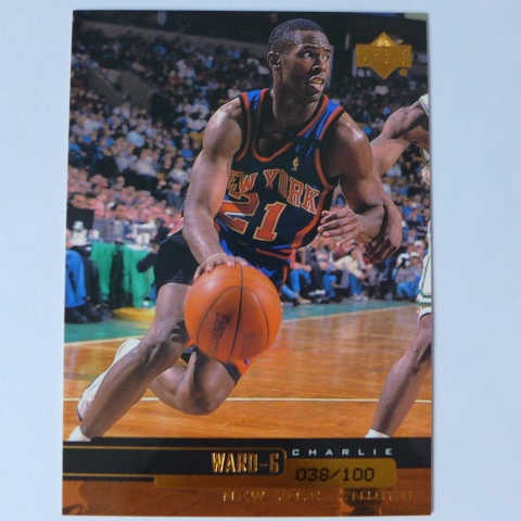 ~Charlie Ward~NBA球星/查理·沃德 2000年UD.限量100張.經典特殊卡 | 蝦皮購物