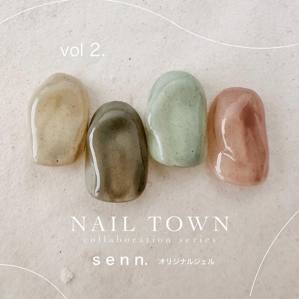 日本代購 senn.× NAIL TOWN Original Color Gel vol.2 超細砂膠 | 蝦皮購物