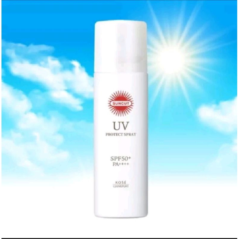 Kose高絲 Suncot UV.曬可皙 高效防曬噴霧（防水型） | 蝦皮購物