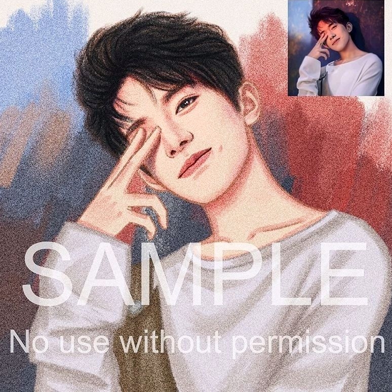 ☆米克喵☆客製手繪頭像 插畫設計結婚生日禮物 手繪頭像 帥子訂製復古水彩風 全家福情侶寵物漫畫人物 真人照片手繪畫像設計 | 蝦皮購物