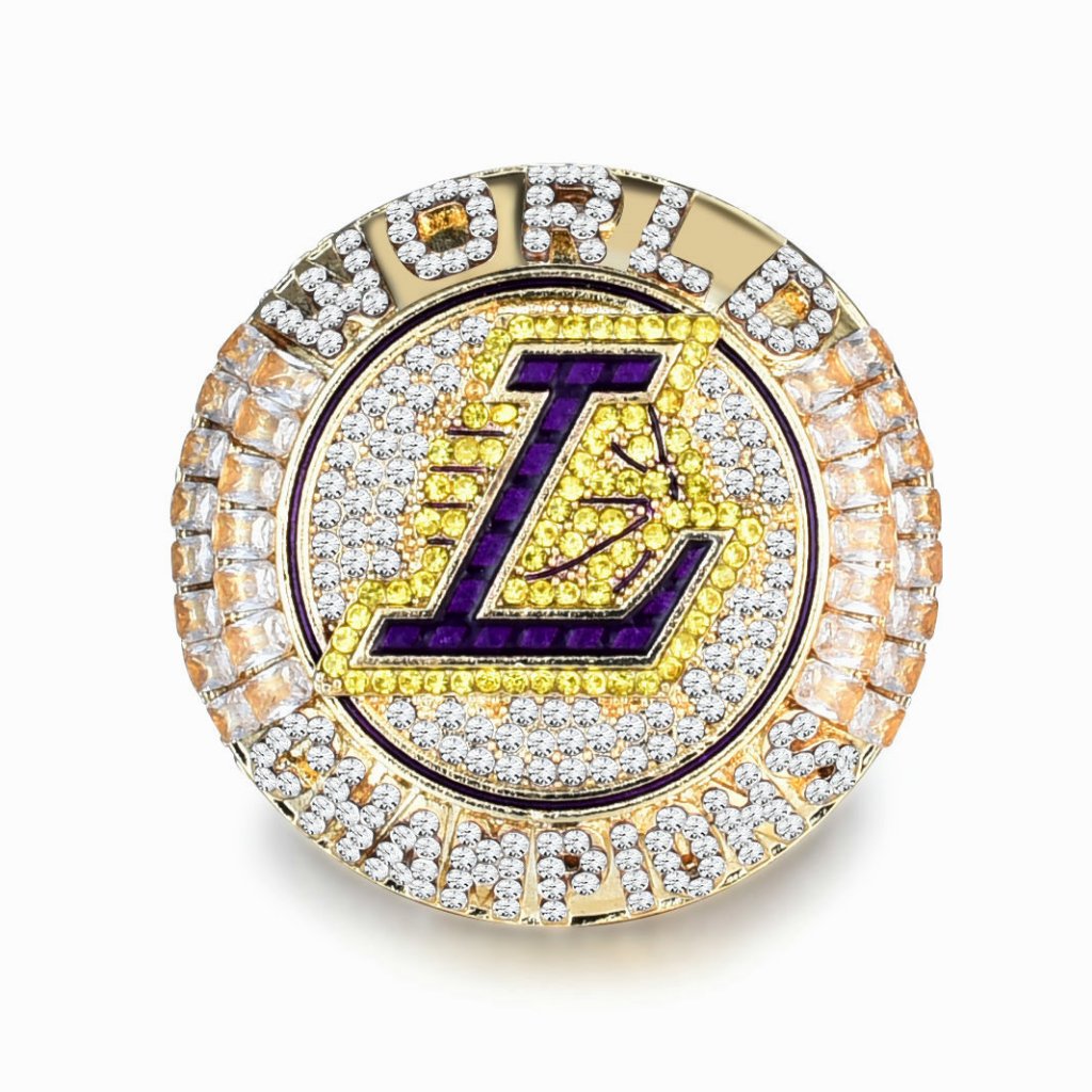 實拍 NBA2020賽季 洛杉磯湖人隊 詹姆斯總冠軍官方版翻蓋戒指 LAL James戒指 史上最強版本 | 蝦皮購物