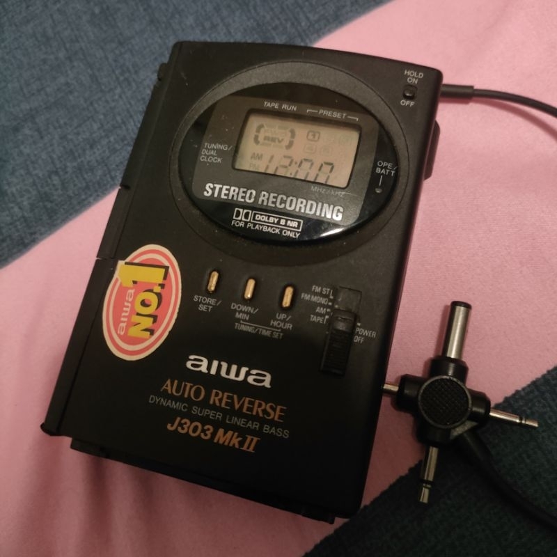 aiwa J303 MKII 卡式隨身聽(故障零件機) 古董隨身聽 | 蝦皮購物