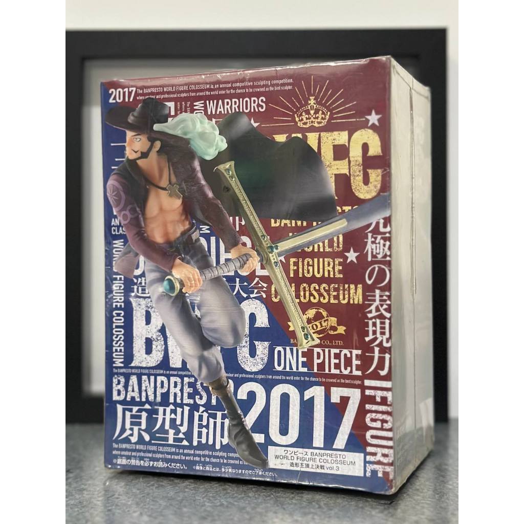 海賊王 白證 代理版 航海王 BWFC Vol.3 王下七武海 鷹眼米霍克 | 蝦皮購物