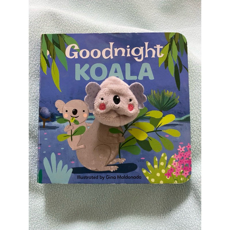 二手 Goodnight Koala: Finger Puppet Book 全英語 睡前故事 手指書 | 蝦皮購物