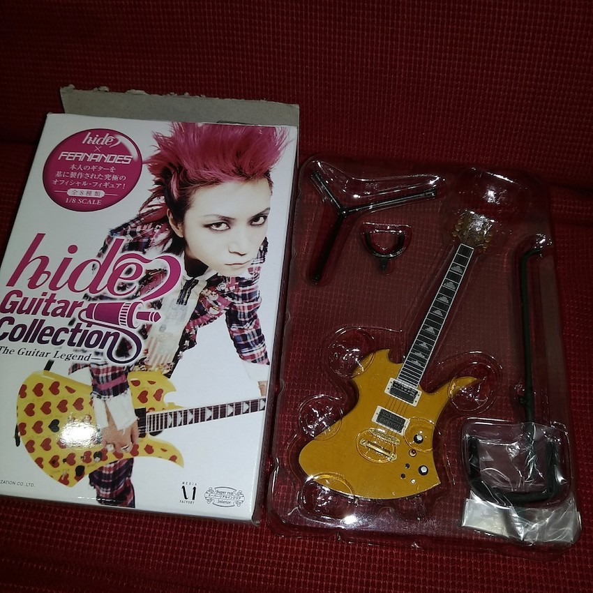 hide吉他模型 MG-LD Lemon Drop hide Guitar Collection / X JAPAN | 蝦皮購物