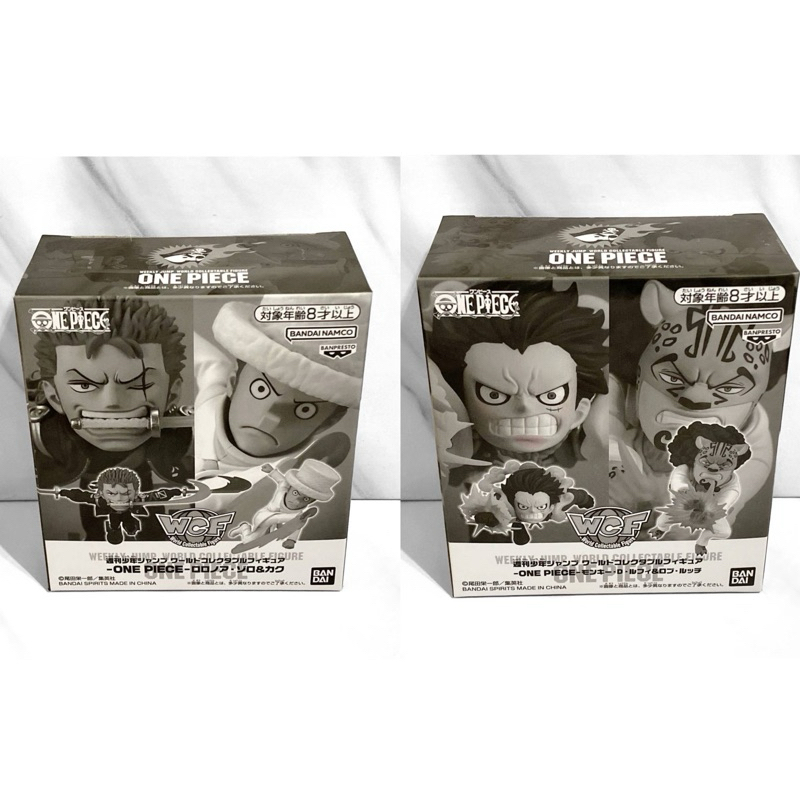 日本限定 全新 WCF 應募 海賊王 魯夫 路基 卡古 索隆 航海王 JUMP 少年週刊 景品 四檔 CP0 | 蝦皮購物
