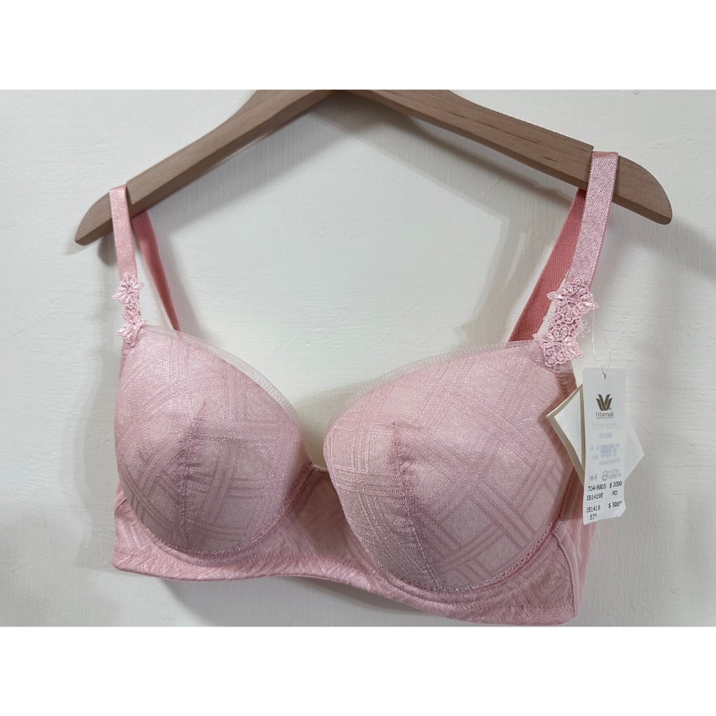 華歌爾 內衣 E75 75E 蕾絲 簡單淺色 夏日 百貨專櫃 | 蝦皮購物