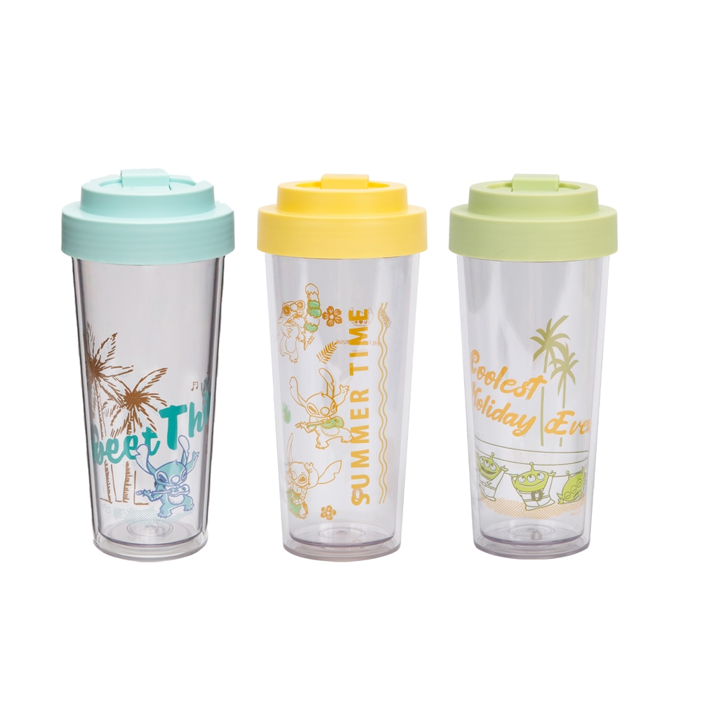 【Oolab 良杯製所】迪士尼夏日系列 Ecozen 透明雙層隨行杯 750ml | 蝦皮購物