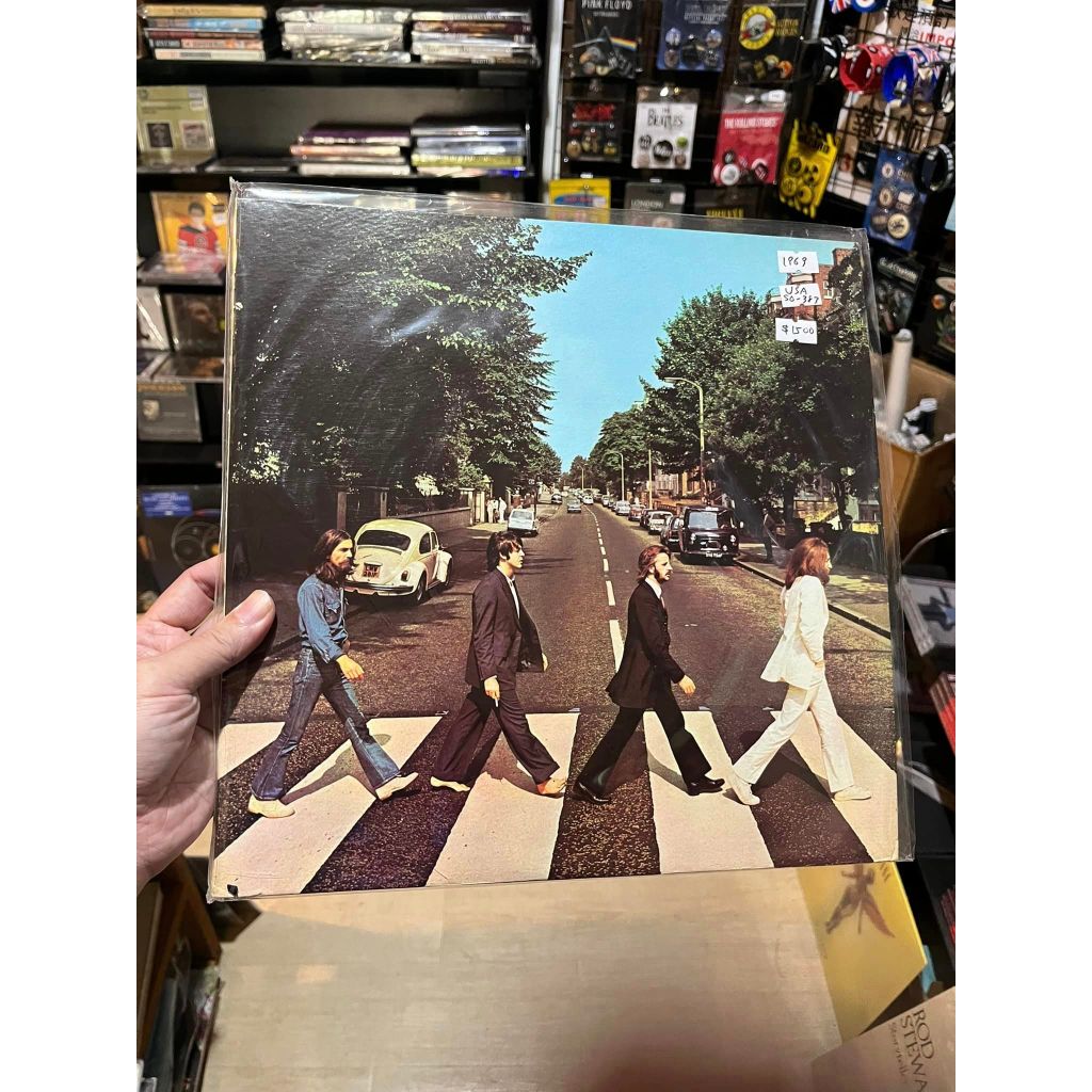 The Beatles (12) Abbey Road 1969 美國版 LP 首版黑膠 如新 Apple SO-383 | 蝦皮購物