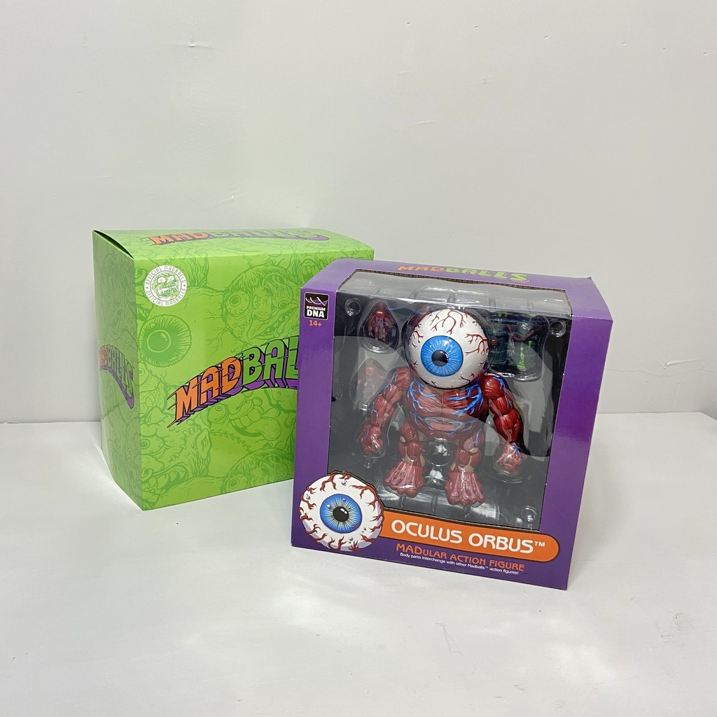 【Top1玩具店】現貨 【Madballs DNA】瘋狂球 Oculus Orbus 6吋可動人偶 | 蝦皮購物