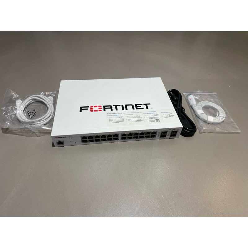 限時大降價 Fortinet FortiSwitch FS-224E-POE 網路供電 交換機 | 蝦皮購物