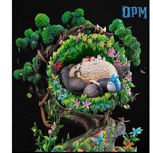 【心動GK】 OPM 宮崎駿桌面小場景系列001 龍貓 限定GK 公仔 模型 | 蝦皮購物