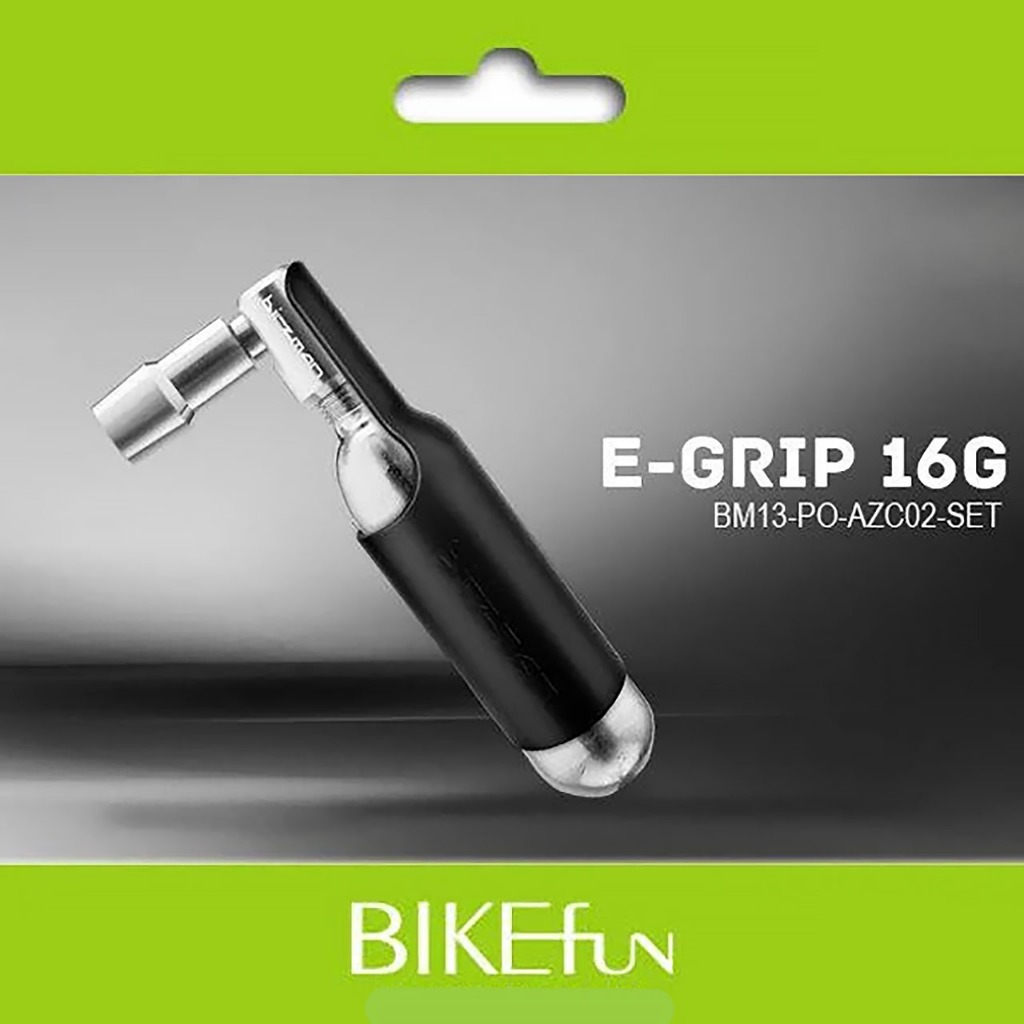 birzman E-GRIP 16G 超輕量按壓式CO2打氣筒 氣瓶組> BIKEfun拜訪單車 | 蝦皮購物
