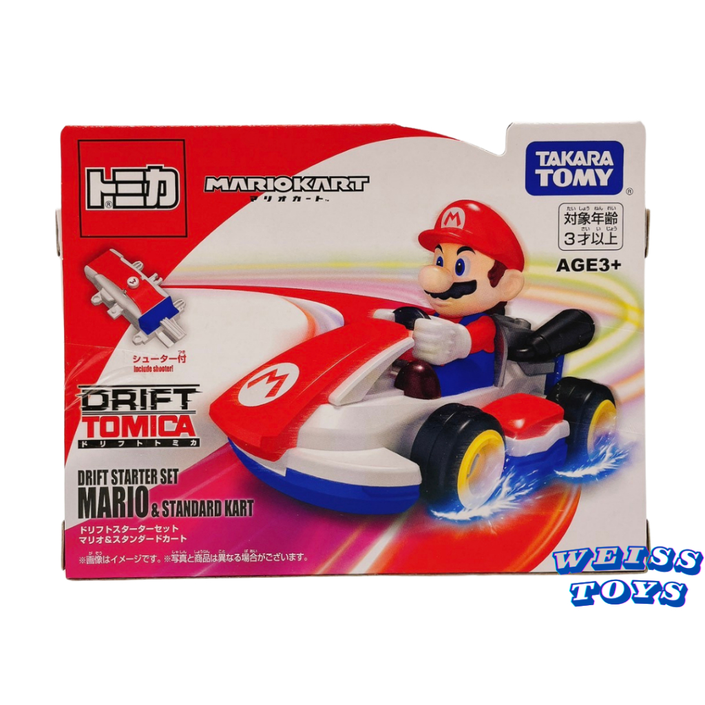★維斯玩具★ 【降】 TAKARA TOMY 瑪利歐 瑪利歐小汽車 (附發射器) 全新現貨 | 蝦皮購物