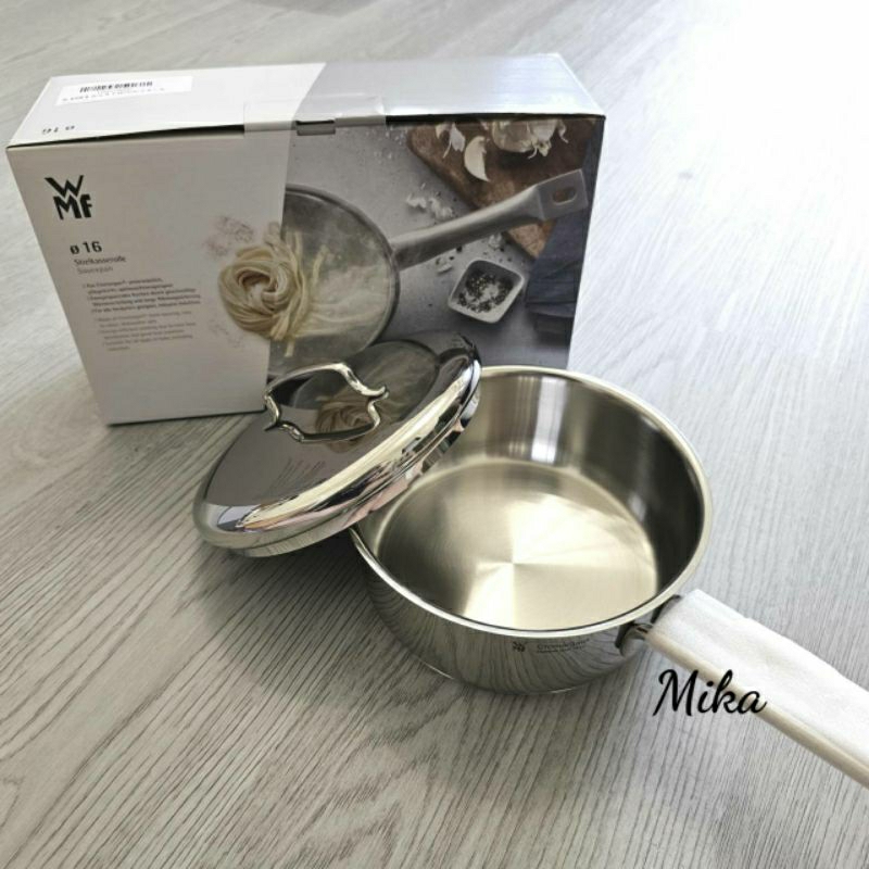 已保留【全新】WMF 16CM 不鏽鋼 單手鍋 湯鍋 單把鍋 | 蝦皮購物