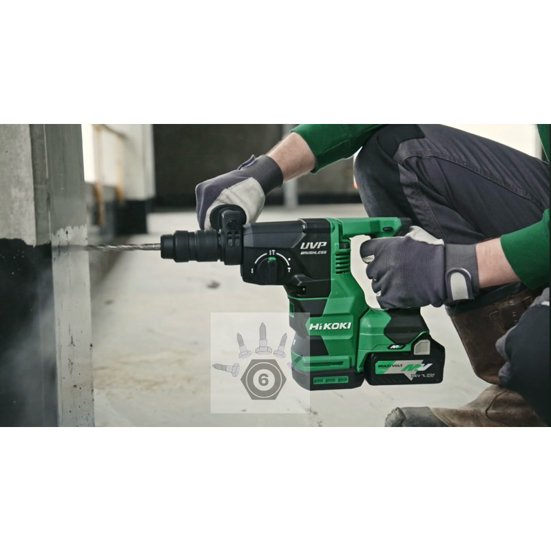 《陸零伍基地》HIKOKI DH3628DA 36V 無刷四溝鎚鑽 垂直水平輔助系統 SDS-PLUS 28mm | 蝦皮購物