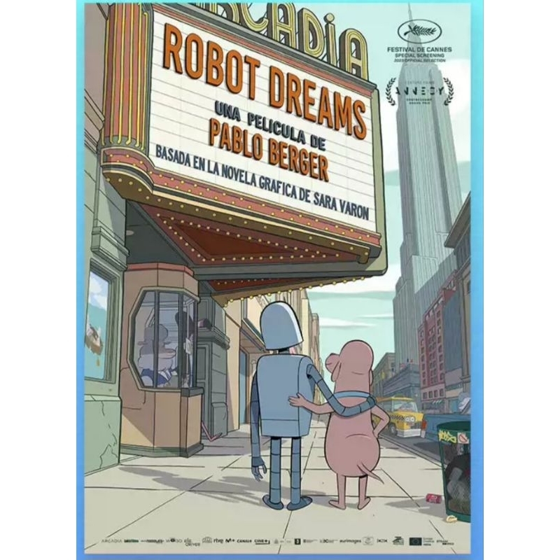 再見機器人# Robot Dreams#動漫#2024#買海報送隨機DM#海報#買到賺到#典藏版 | 蝦皮購物