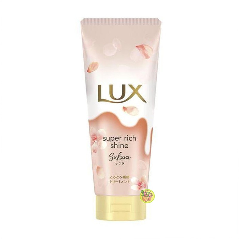 【JPGO】日本進口 LUX麗仕 SUPER RICH SHINE 補修護髮乳 300g ~櫻花香 | 蝦皮購物