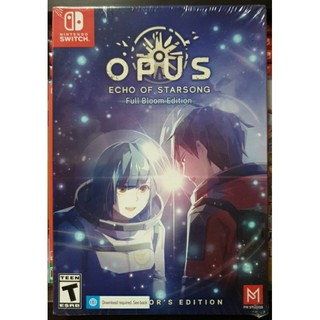 【全新現貨】NS Switch遊戲 OPUS：龍脈常歌 -最終版- 中文版 限定版 美版封面ESRB | 蝦皮購物