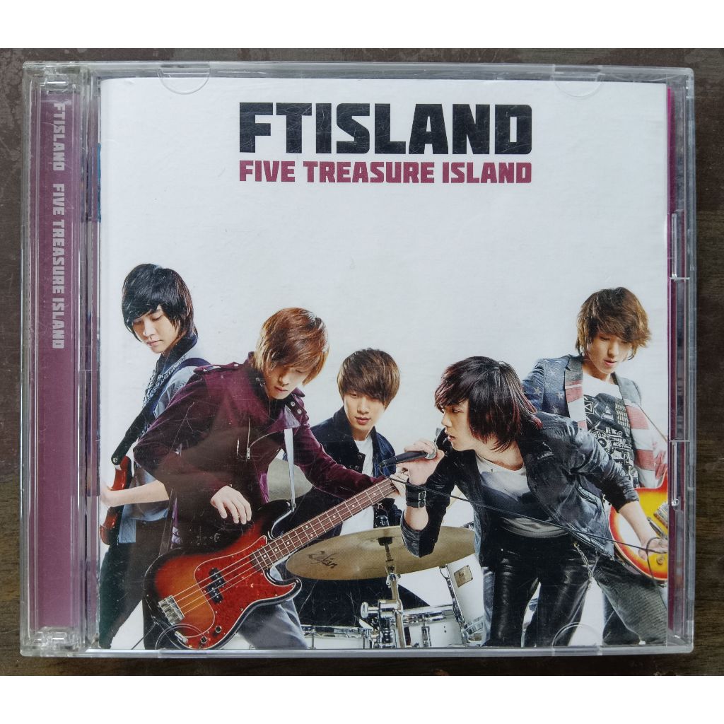 FTISLAND - Five Treasure Island CD+DVD 日版 二手CD | 蝦皮購物