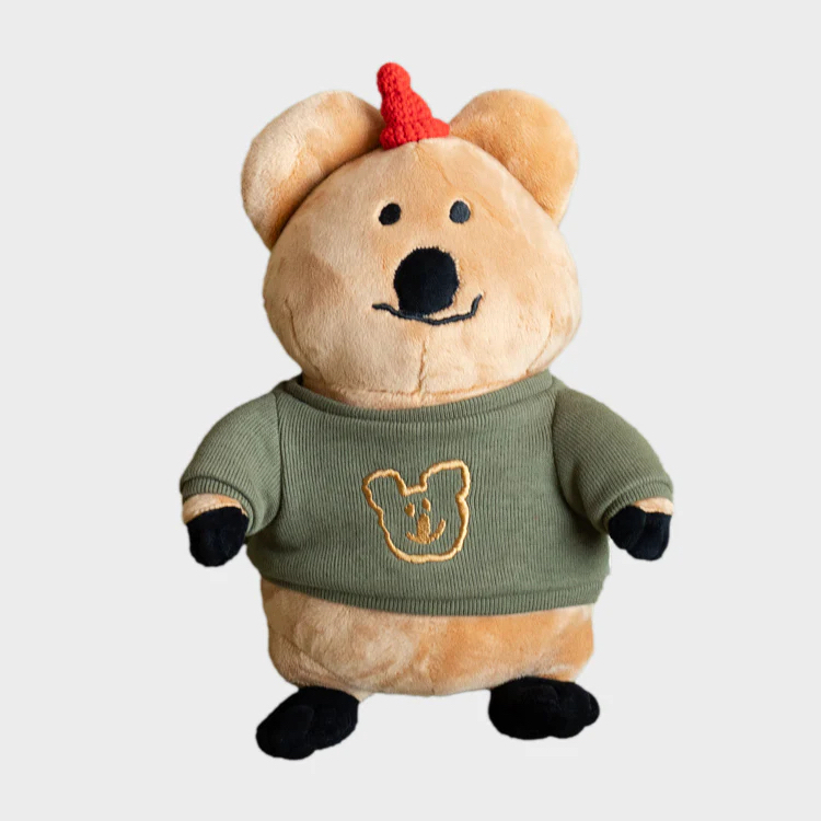 【現貨】韓國 DINOTAENG QUOKKA IN SCHOOL BOBO IN THE WOODS 玩偶 矮袋鼠娃娃 | 蝦皮購物