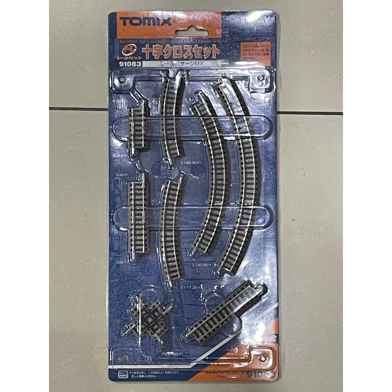 TOMIX 91083 軌道組(迷你) 十字交叉 (MX) N規 鐵道模型 | 蝦皮購物