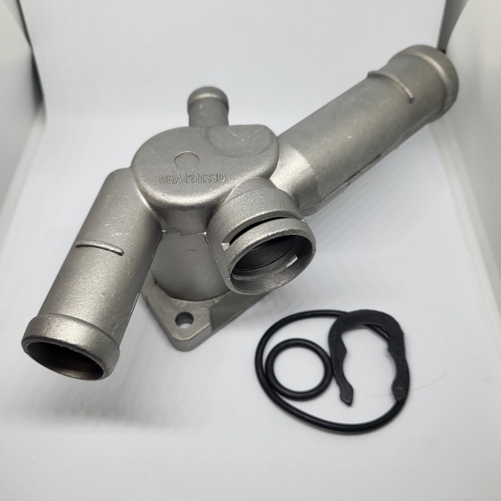 【GOLF Fix】福斯GOLF 5 1.6、奧迪A3鋁製水管接頭、節溫器接頭，06A121133、06A121121 | 蝦皮購物