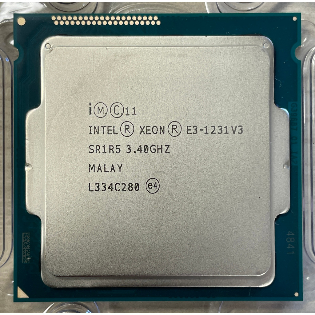 ⭐️【Intel E3-1231 V3 最高 3.80 GHz 4核8緒】⭐ 效能逼近i7-4790/無風扇/保固3個月 | 蝦皮購物