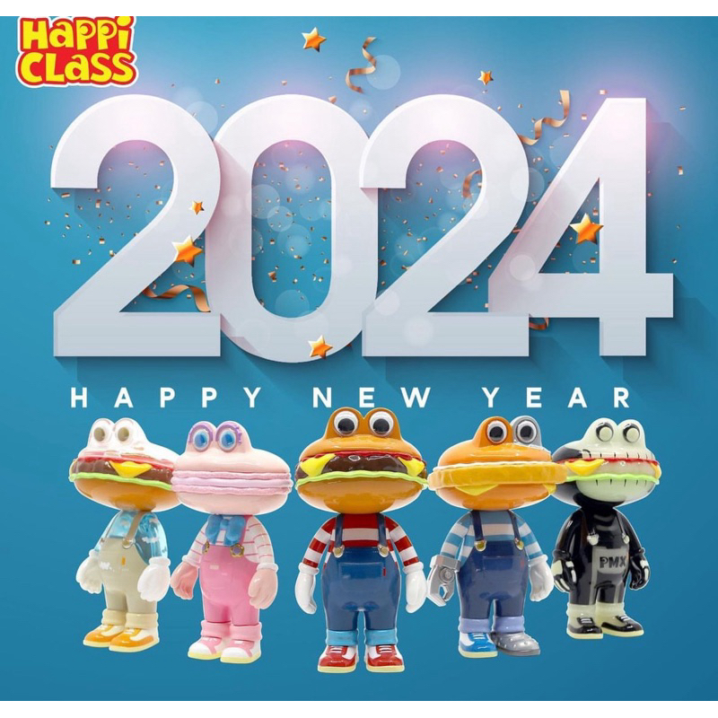 現貨-HAPPI CLASS 漢堡君 wave1 wave2 wave3 100%系列 盲盒 確認款 公仔 | 蝦皮購物