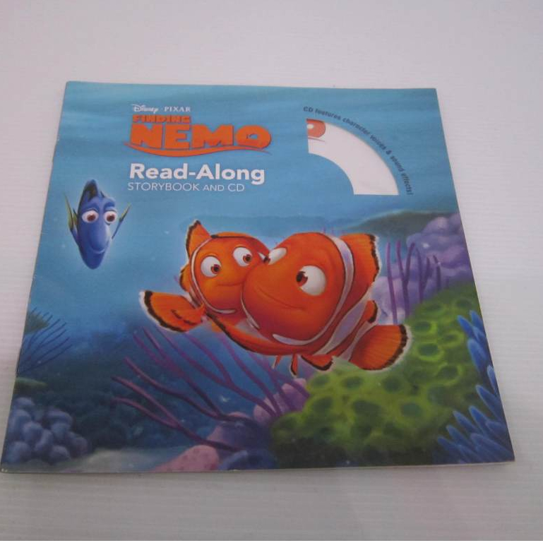 「二手書」無光碟 DISNEY storybook Finding NEMO 迪士尼 Read Along 英文讀本 | 蝦皮購物