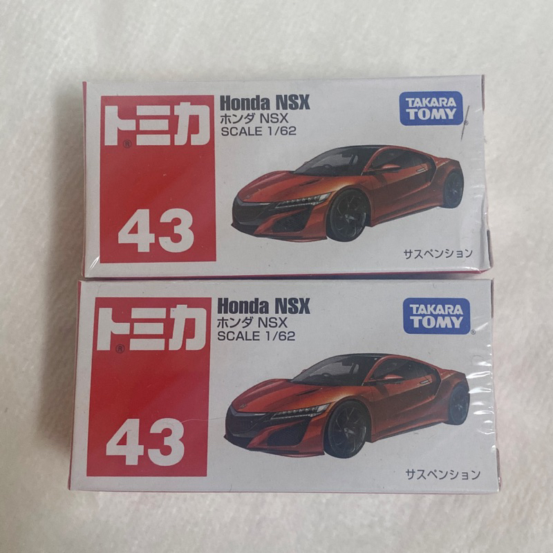 「台灣現貨」日本代購 快速出貨 Tomica No.43 Honda NSX 多美小汽車 | 蝦皮購物