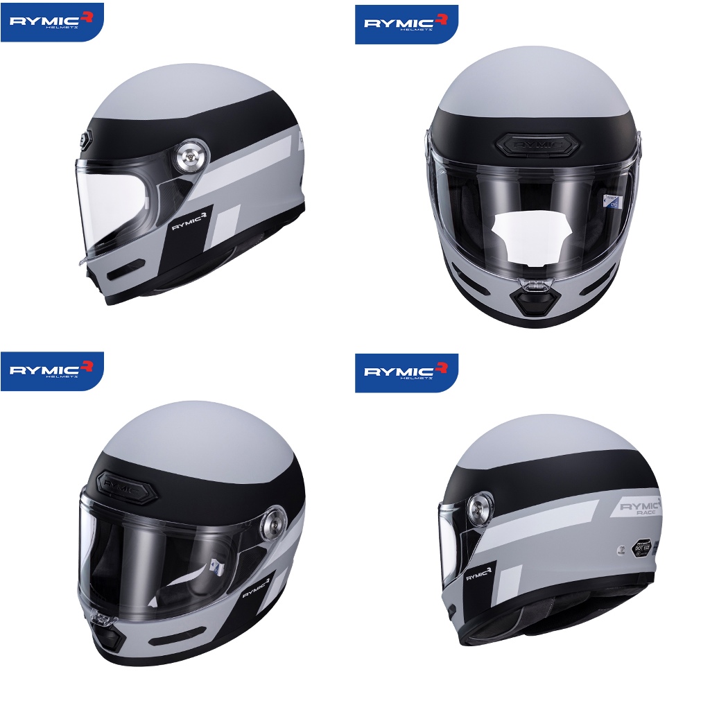 全罩式安全帽 RYMIC V80 復古多色 雙D釦 拆洗內裡 耳機槽 安全帽 DOT/ECE認證 | 蝦皮購物