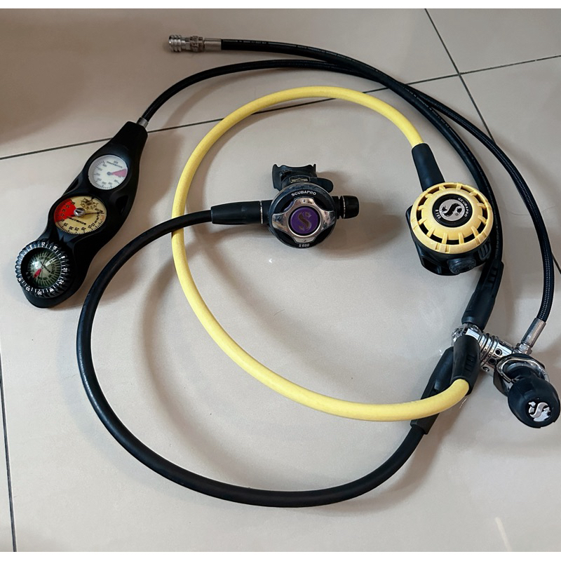 SCUBAPRO 調節器 MK25 EVO/S600 備用二級頭 三用錶 | 蝦皮購物