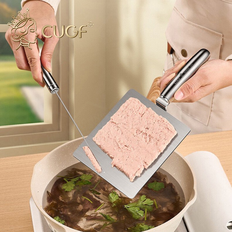 304不鏽鋼肉羹剃板剃刀套組 廚貴妃 CUGF 福鼎肉片刮刀 瘦肉丸 蝦滑丸 肉羹刮板刮刀【BG0405】《約翰家庭百貨 | 蝦皮購物