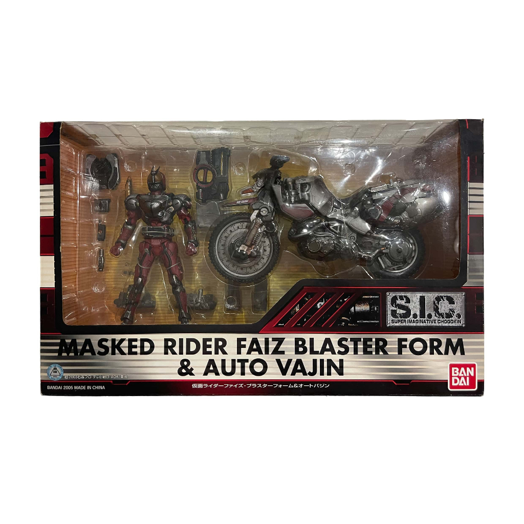 [BANDAI] SIC MaskedRider Faiz Auto Vajin 假面騎士555&摩托車 | 蝦皮購物
