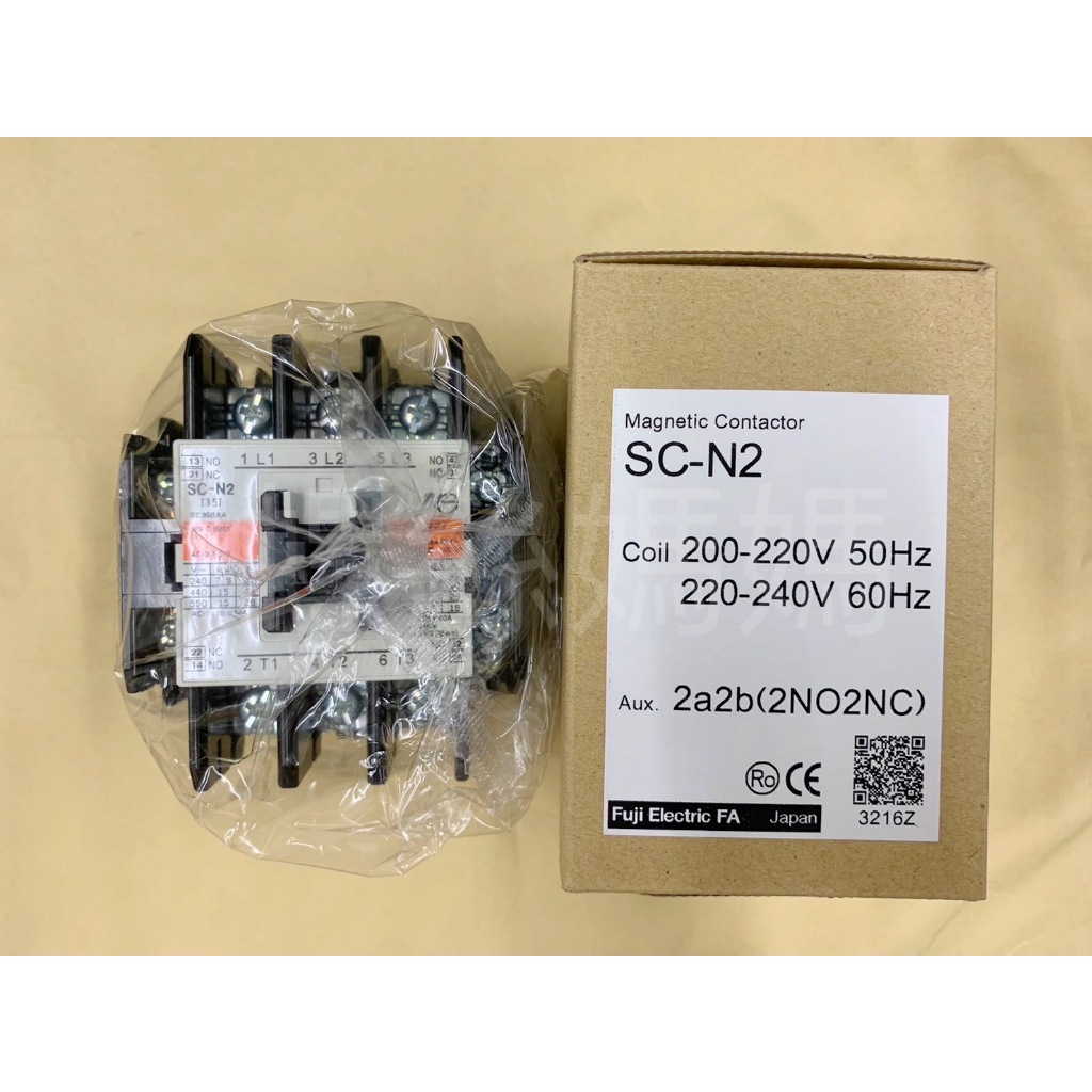 【蝦皮代開發票】日本 FUJI 富士 SC-N2 接觸器 交流電磁接觸器 2a2b | 蝦皮購物